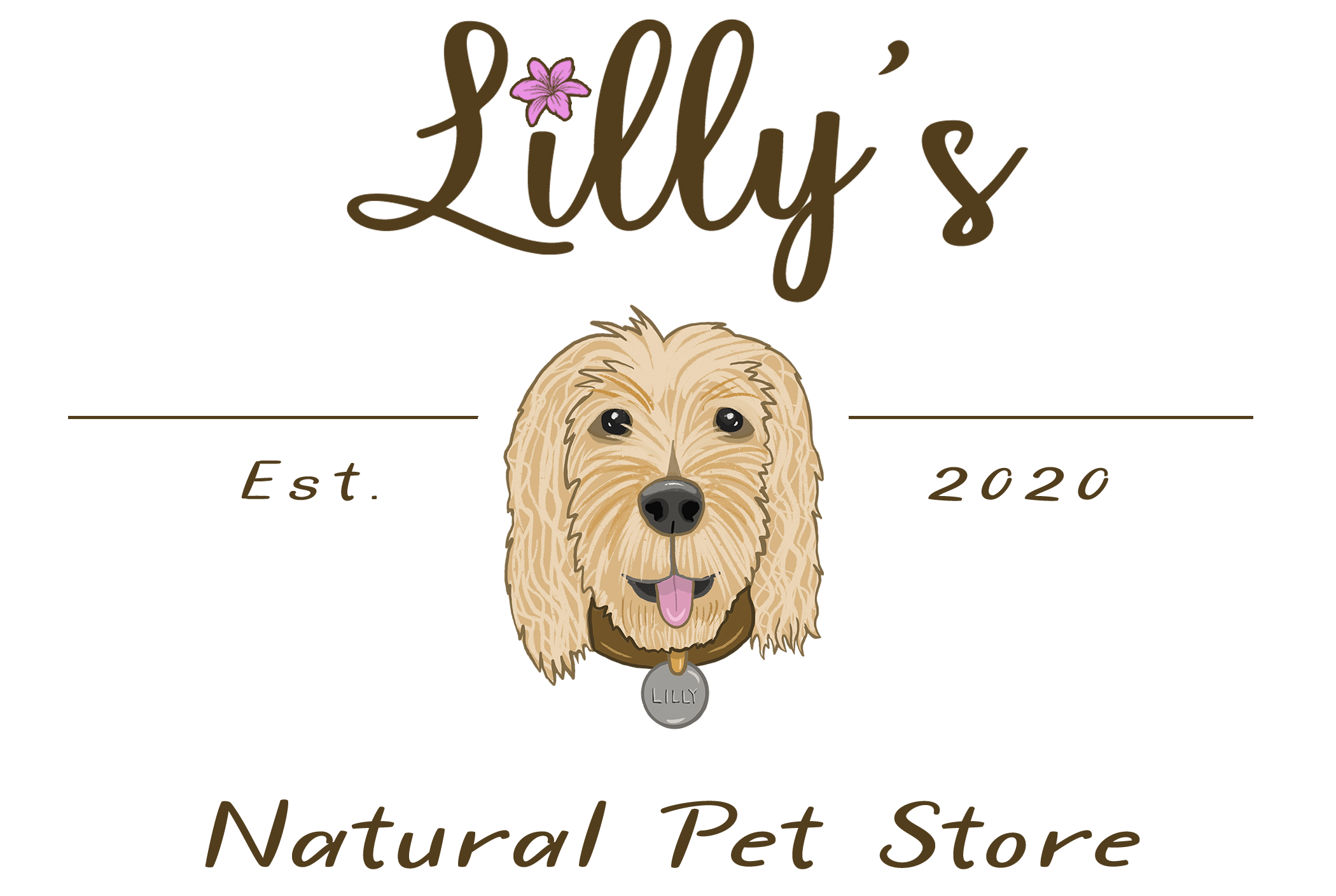 Lilly s Natural Pet Store Logo Lilly s Natural Pet Store Logo